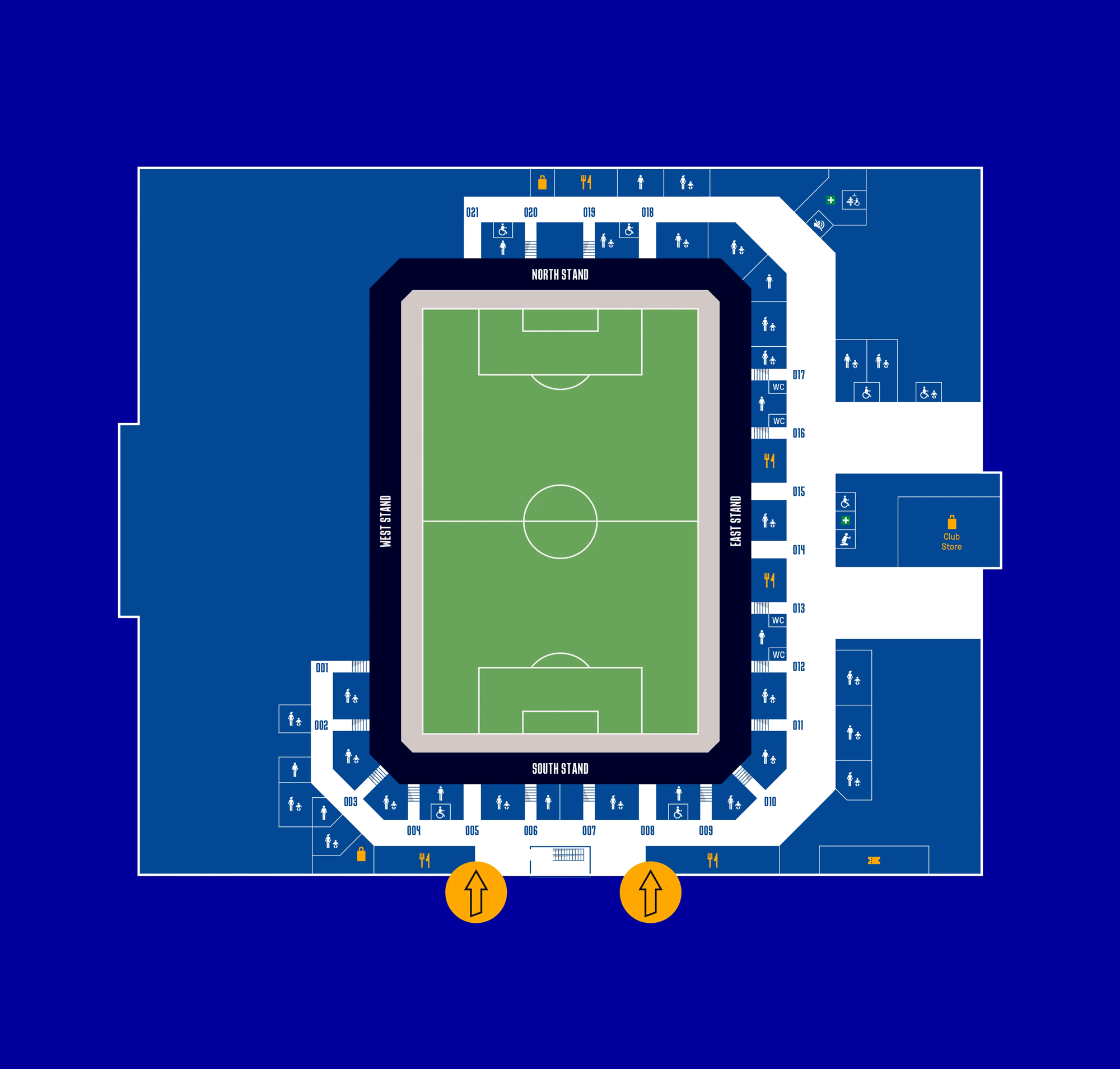 The Moore Seating Chart Everton Football Stadium | LW | Bramley Moore